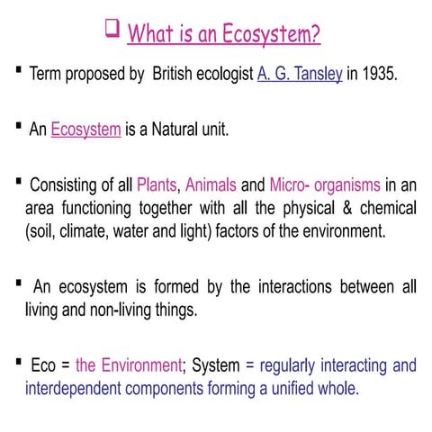 ecosystem.pptx ecosystem. ecosystem. ecosystem | PPTX