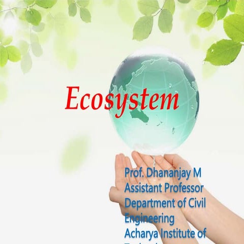 Ecosystem Pdf