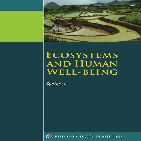 Ecosystems and human well being | PDF