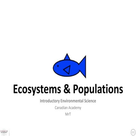 Ecosystems & Populations | PPTX