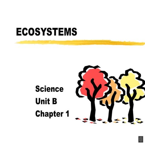 Ecosystems (science) | PPT