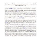 EcoSys Updated project controls software – Will coming shortly........