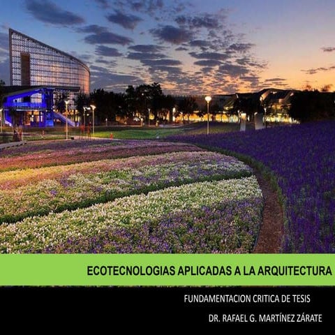 Ecotecnias | PPTX