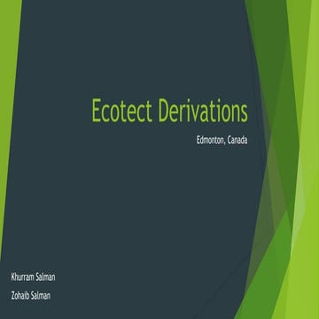 Ecotect derivations climatic analysis | PPTX