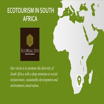 Ecotourism in south africa | PPTX