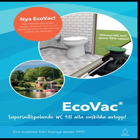 EcoVac brochure svensk | PDF | Bath and Shower | Personal Care