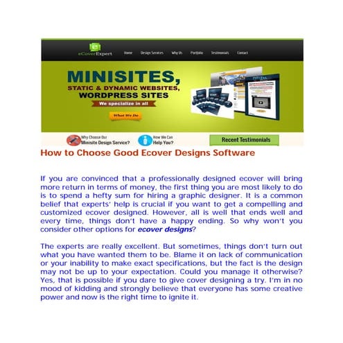 Ecover designs | PDF