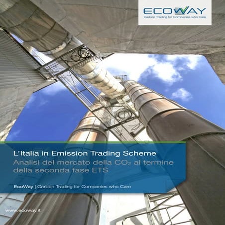 Italy in Emission Trading Scheme - ETS analysis from 2005 to 2012 | PDF