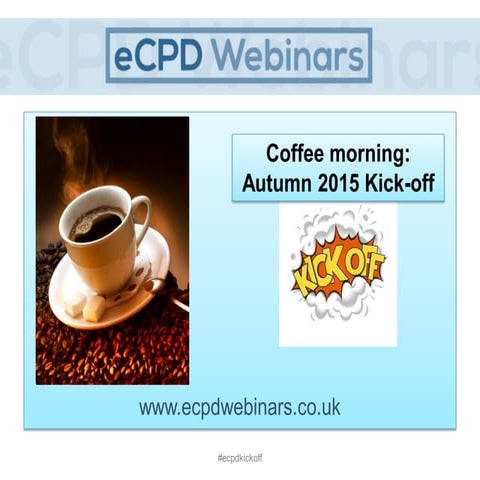 eCPD kickoff slides | PPT