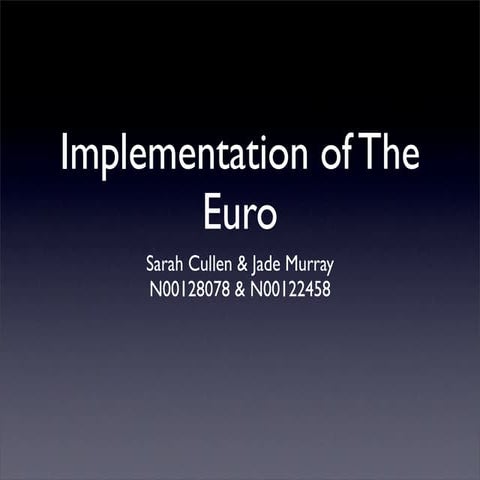 Economics Presentation | PDF