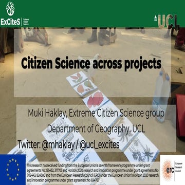 Citizen science in different project | PDF | Geography | Science