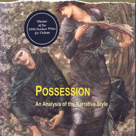 Ecriture feminine in possession by A.S. Byatt | PPTX