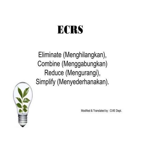 Ecrs ina | PPT