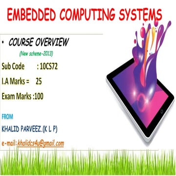 Ecs New Scheme Vtu Syllabus Pdf Operating Systems Computer