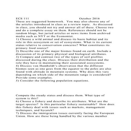 Life sciences term 4 assignment grd 11 | PDF