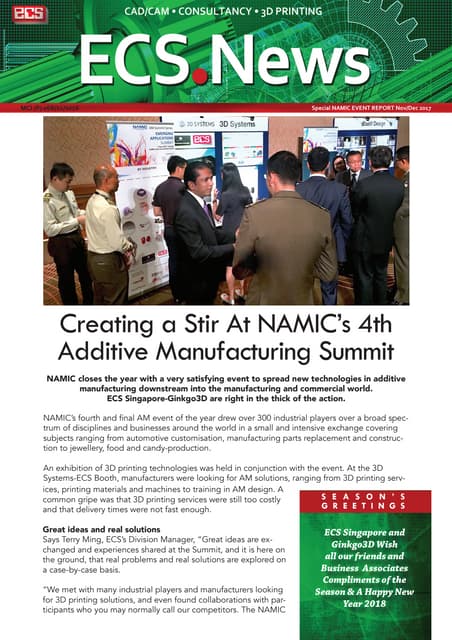 Ecs Singapore presentations