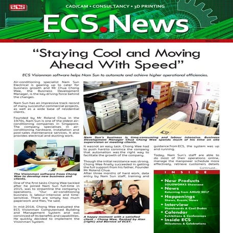ECS News Letter Issue #2 | PDF