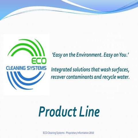 Ecs Product Line | PDF