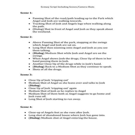 Ecstasy scenes | PDF