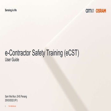 ILU Training System | PPTX