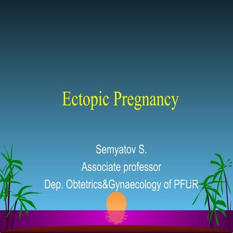 ectopic pregnancy | PPT