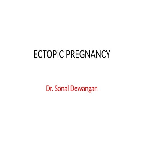 SIGNS IN ECTOPIC PREGNANCY USG- TVS AND TAS .pptx
