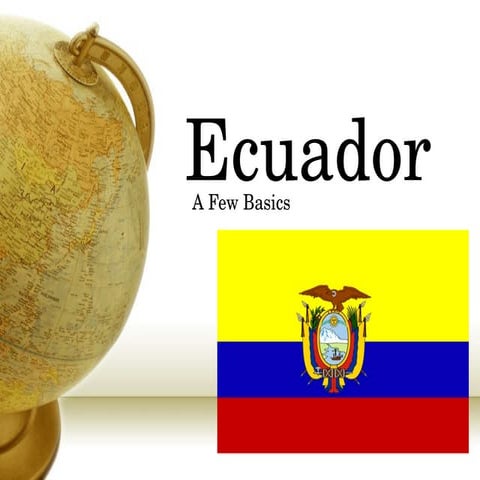 Ecuador - A Few Basics | PPT
