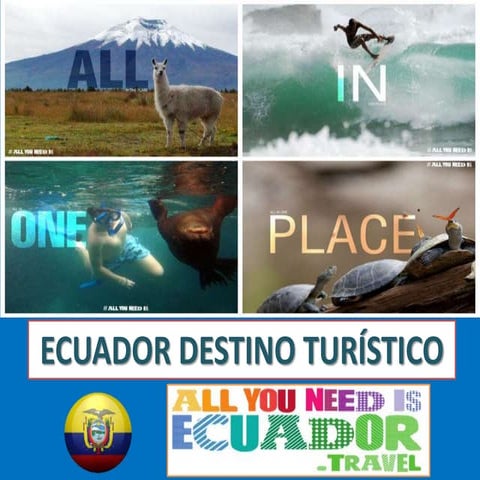 Ecuador mejor destino | PPTX | South America Travel | Travel Locations