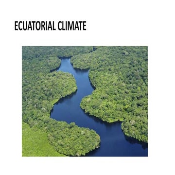 Ecuatorial climate | PPT