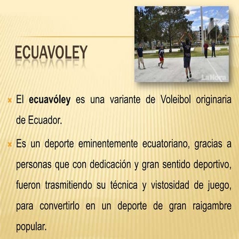 Ecuavoley | PPTX
