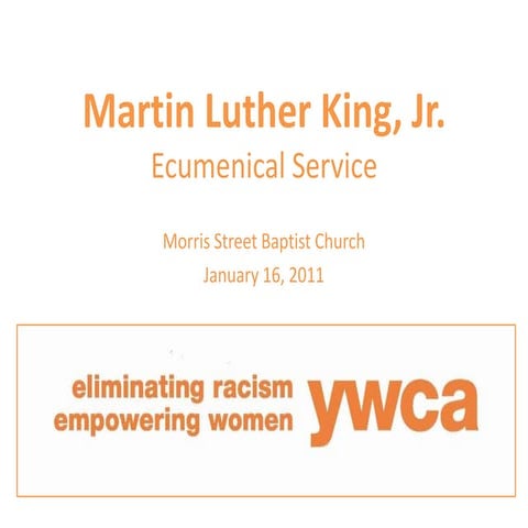 Ecumenical Service | PPTX | Christianity | Religion & Spirituality