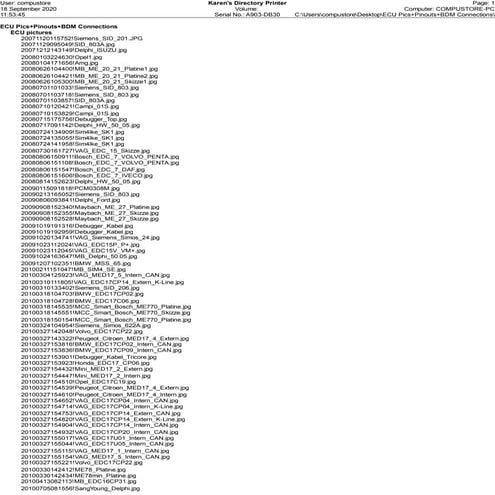 Ecu pinouts+bdm connections+immo info list | PDF