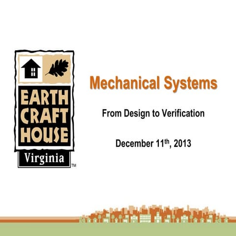 Mechanical Systems - From Design to Verification 12-11-13 | PPT
