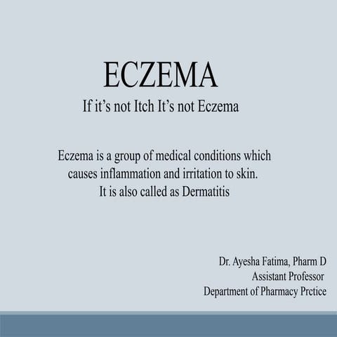 Eczema | PPTX