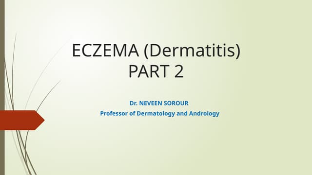 Seborrheic dermatitis | PPT