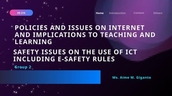module-2-ict-policies-and-safety-issues-in-teaching-and-learning.pdf | Internet | Computing