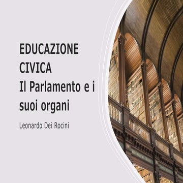 Ed.Civica Parlamento | PPT
