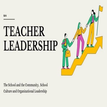 Teacher leadership ppt | PPTX
