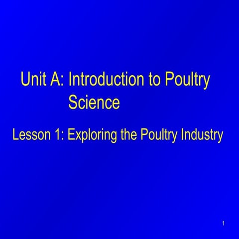 poultry and livestock.......................pptx