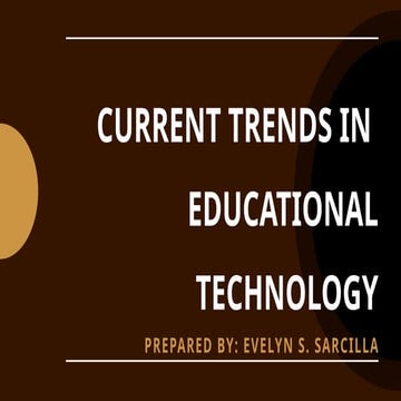 Educational technology in Education Process | PPTX