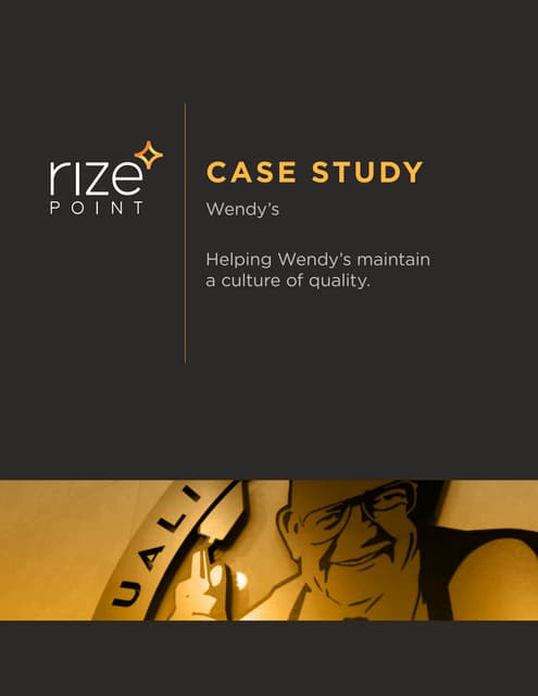 BlogWell New York Social Media Case Study: Wendy's, presented by Brandon Rhoten | PPT