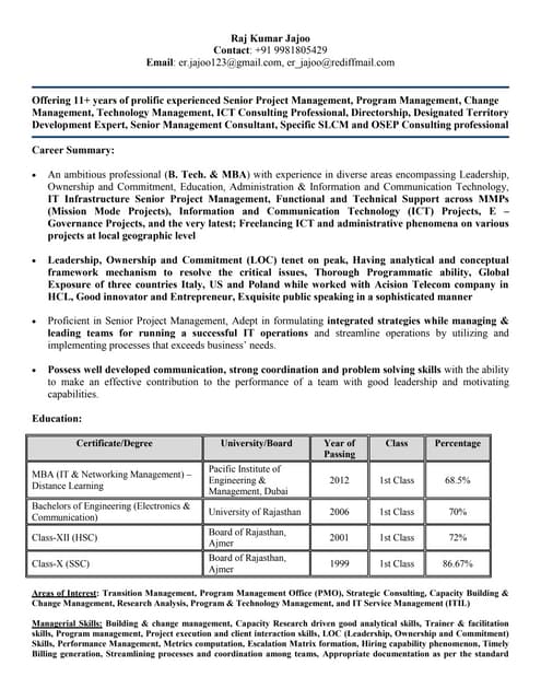 Resume_Dinesh_Kumar_Gupta | PDF