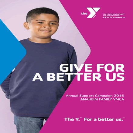 Anaheim Family YMCA Support Campaign Brochure 2016 | PDF