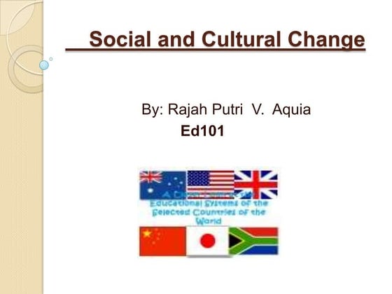 4. THEORIES OF SOCIAL CHANGE.pptx | Science