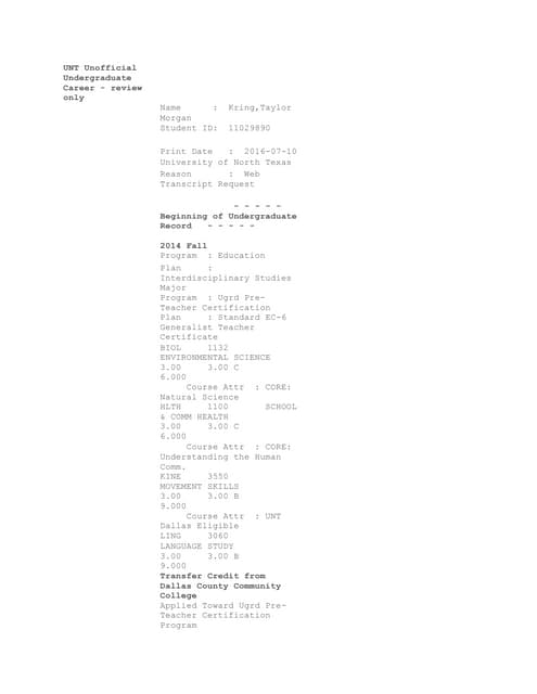 James Heinzman Transcript | PDF