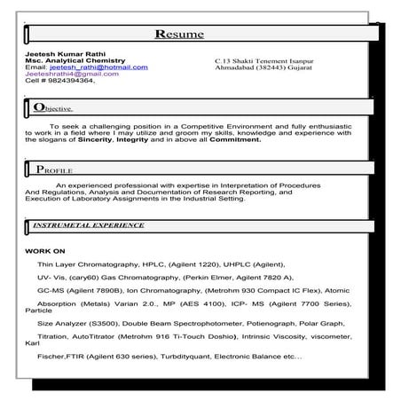 nikhil padhye resume | DOCX