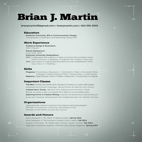 Brian J. Martin Resume | PDF