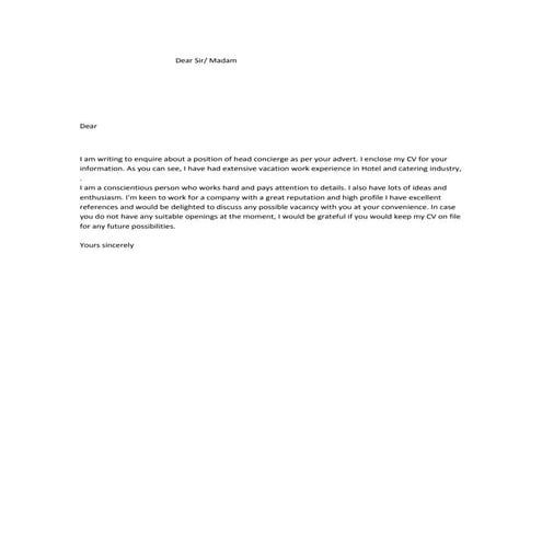 AP LETTER including CV | DOC