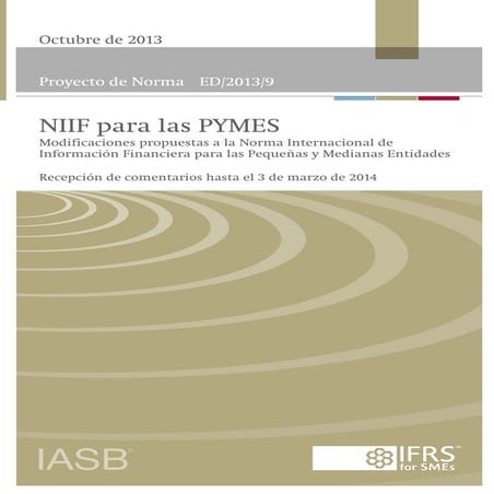 NIIF para las Pymes 2015 Parte A | PDF | Business Accounting & Finance | Business