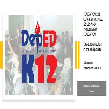 Philippines Deped K 12 Logo